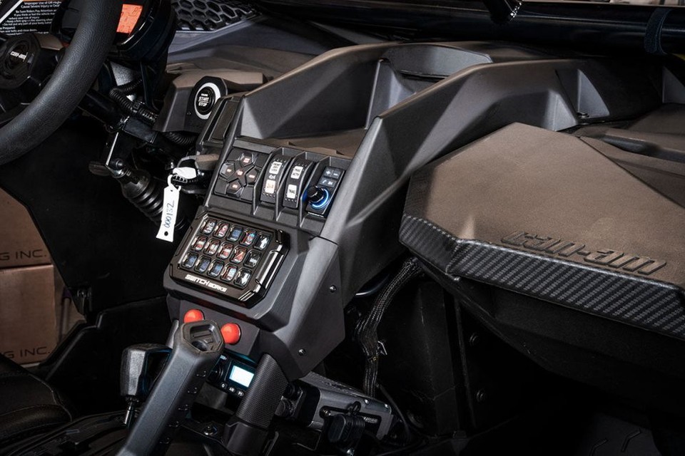 Switch Works Alpha12 Mounting Kit For Can-Am Maverick X3 2016-2024 230 ...