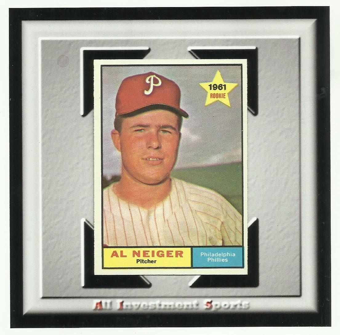 1961 Topps AL NEIGER #202 NM-MT **great baseball card for your set ...