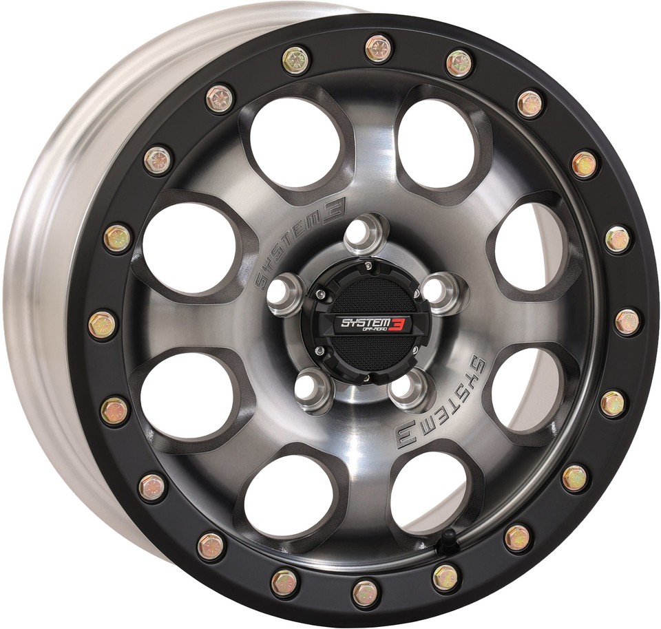 Kit 4 ITP Intersect Tires 30x10-15 on System 3 SB-7 Beadlock Gray ...