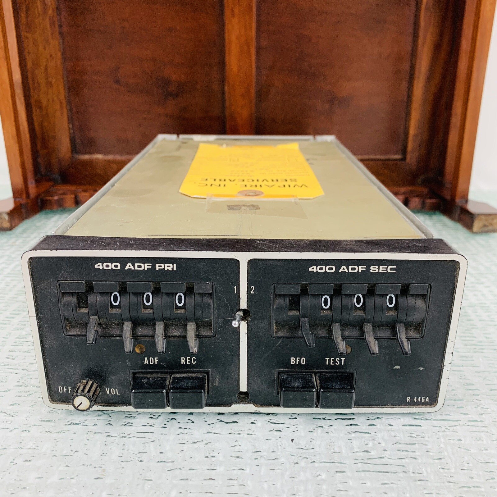 ARC R-446A ADF Receiver 43090-1028 Airplane Aircraft With Tag With Tray ...