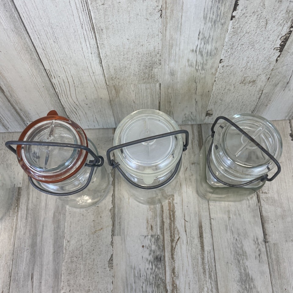 LE PARFAIT SUPER Atlas Wholefruit Wheaton Glass Jars Kitchen Decor ...