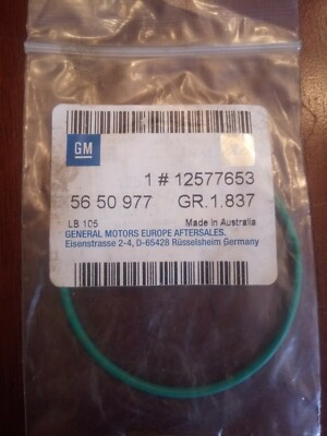 Oil Filter Cartridge O-Ring Genuine For Saab 12577653 GM oem nos | eBay