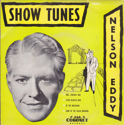 NELSON EDDY Show Tunes EP SirH70 | eBay Australia