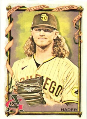 2023 TOPPS ALLEN & GINTER JOSH HADER #186 BASEBALL CARD | eBay