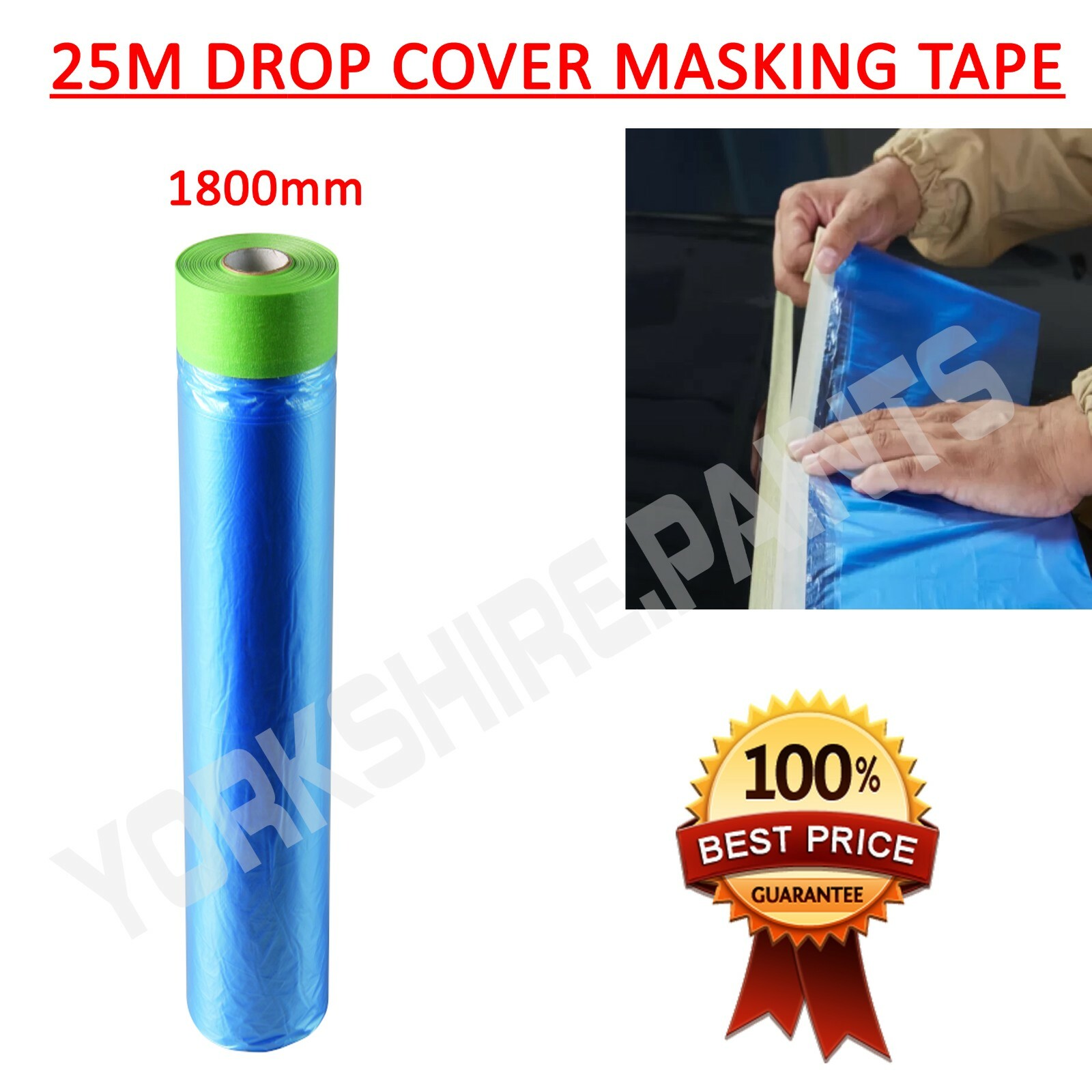 25m Indasa Various Drop Cover Masking Tape | Grelly UK