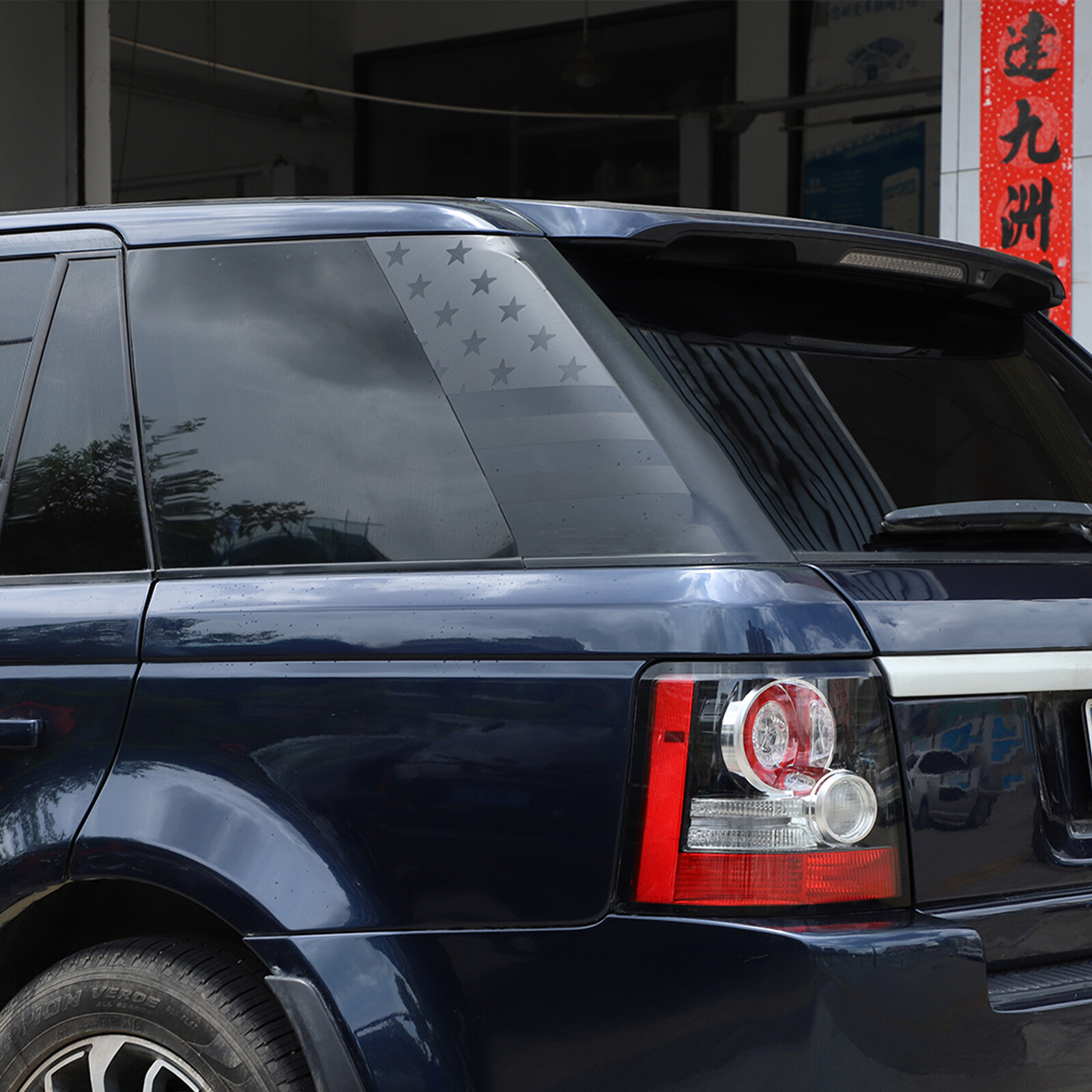 2pcs US Flag Rear D-pillar Sticker For Land Rover Range Rover Sport ...