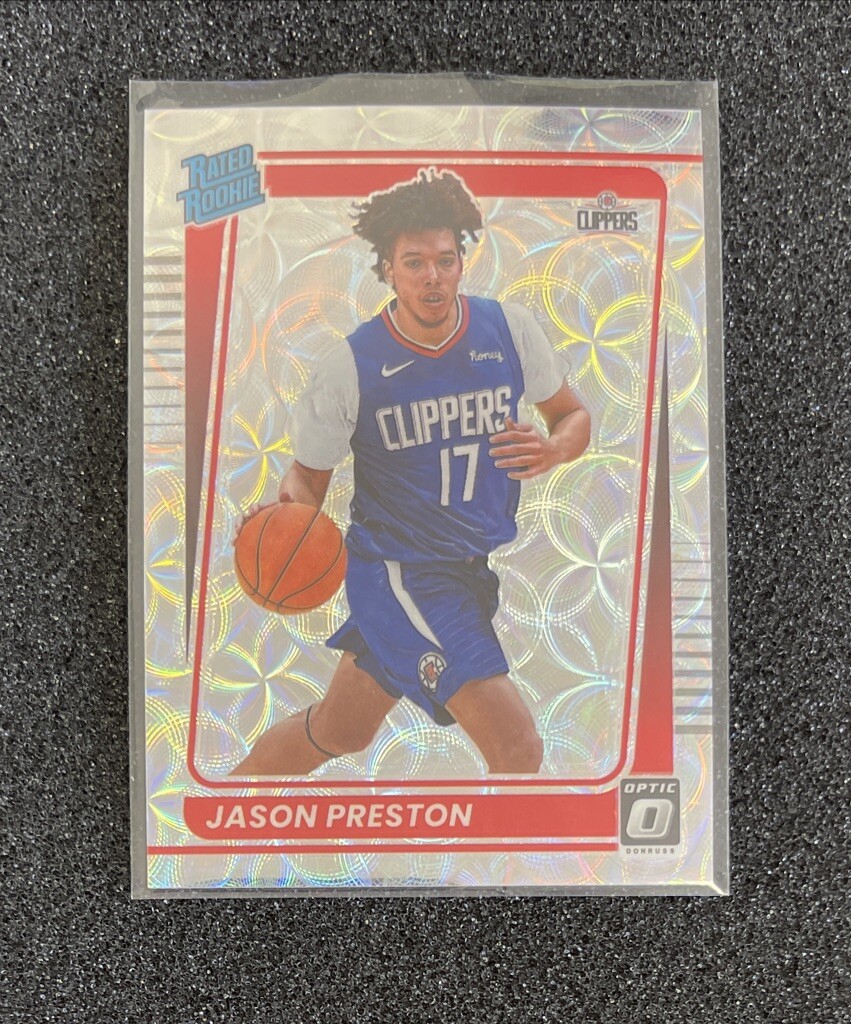 2021-22 Donruss Optic Jason Preston Premium Scope Prizm /249 LA ...