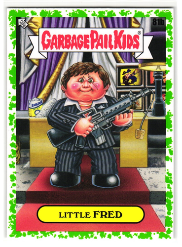 Little Fred 2020 Garbage Pail Kids Scarface Al Pacino Parody Sticker ...