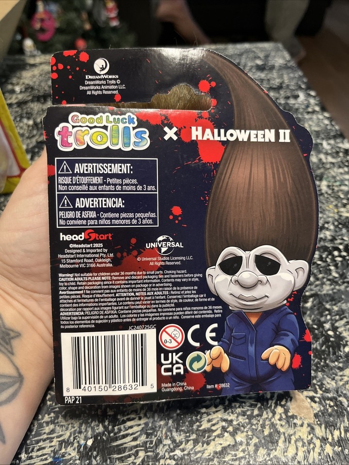Good Luck Trolls MICHAEL MYERS Halloween II Movie Horror Icon Troll ...