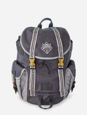 The Witcher Doughnut School of the Wolf Embroidery Laptop Backpack Bag ...