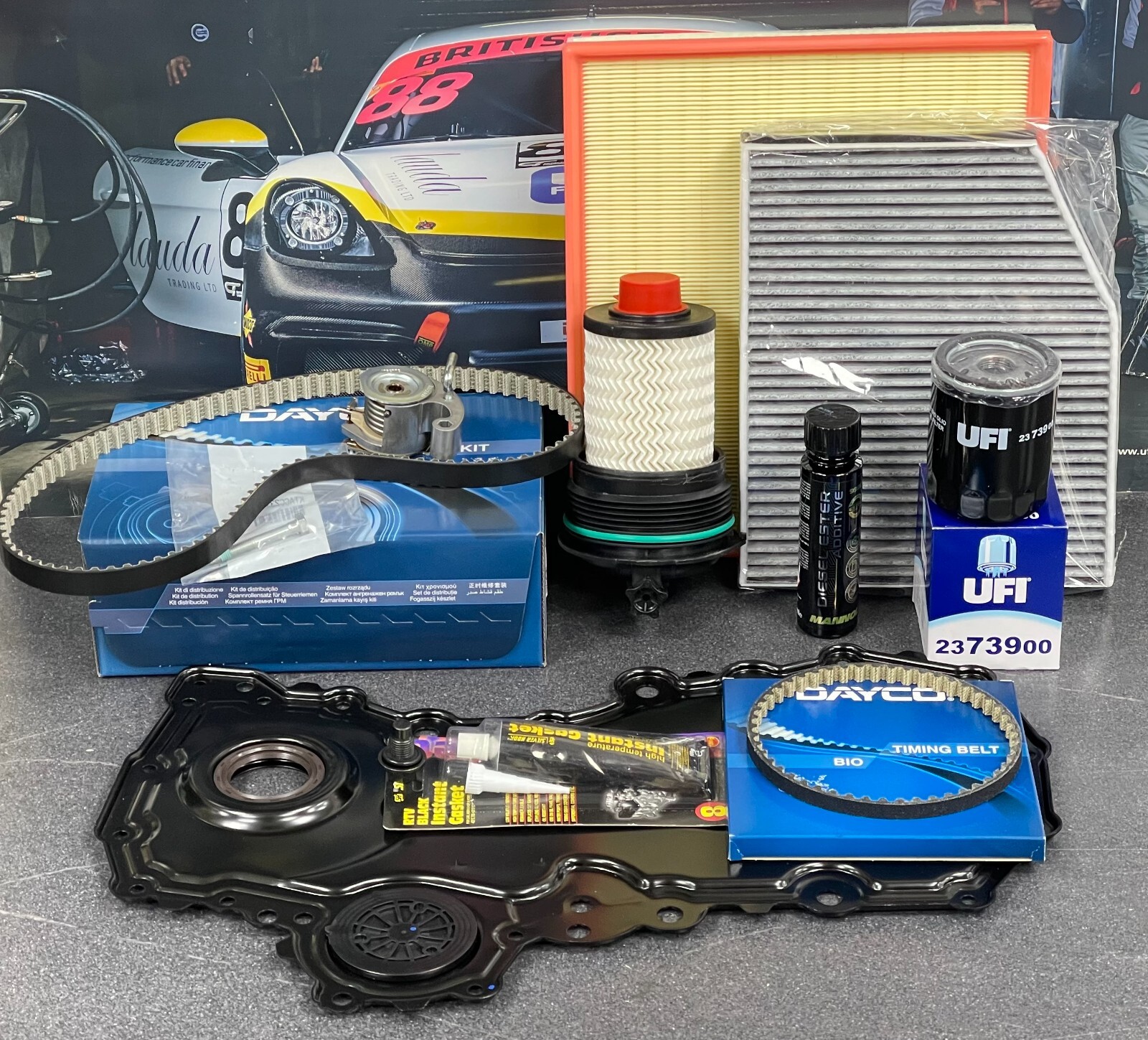 FORD TRANSIT CUSTOM 2.0 ECOBLUE DIESEL 2016-2022 CAM TIMING BELT KIT ...