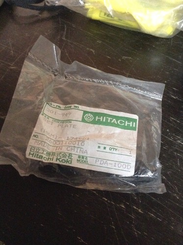 HITACHI 301-949 Set Plate For Disc Grinder | eBay