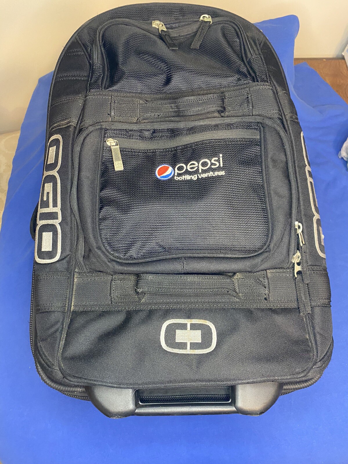 OGIO Black Pepsi Rolling Carry On Bag Luggage Suitcas… - Gem