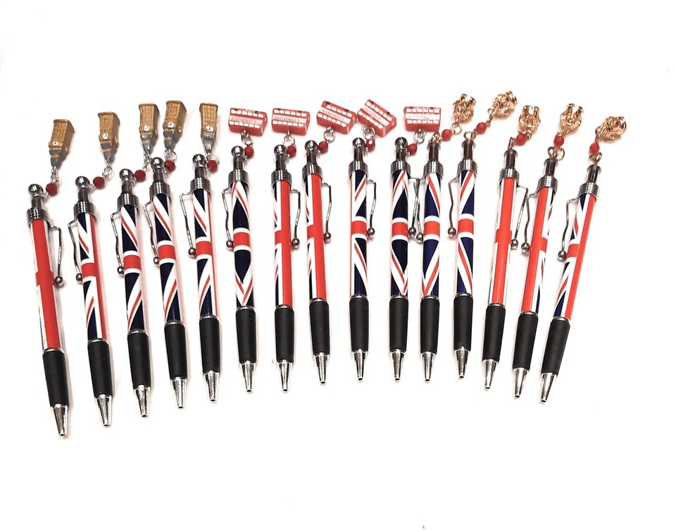 Union Jack Flag Charming Pen London Souvenir Gift Pens 21 pens . | eBay UK
