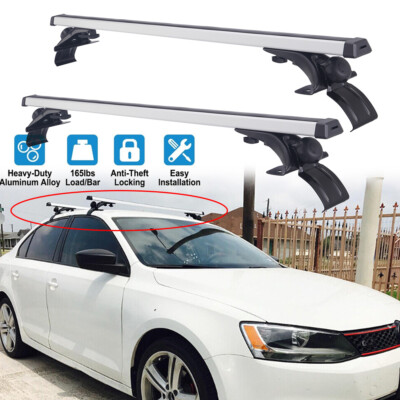 For GMC Sierra 1500 2500 48" Car Top Roof Rack Cross Bars Kayak Cargo ...