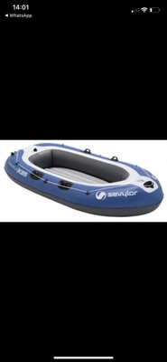 Sevylor Rubber Dinghy Caravelle K 85 Inflatable Boat 2 Person | eBay UK
