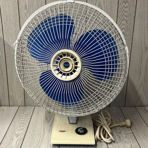 Vintage FRIGID Oscillating 19" Fan, 25" Tall Model GTO-16-SFT Metal 3 ...