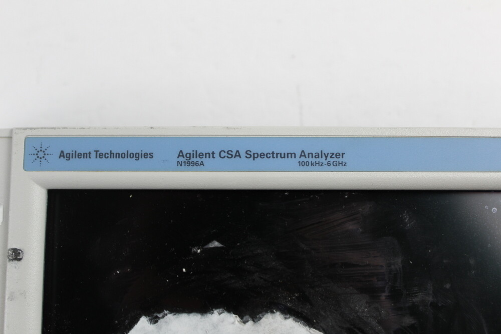 Agilent N1996A Front Panel CSA Spectrum Analyzer 100KHz-6GHz Sr No ...
