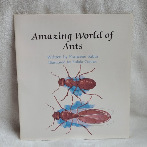 Vintage 1982 Amazing World Of Ants Paperback Book Homeschool Teaching ...
