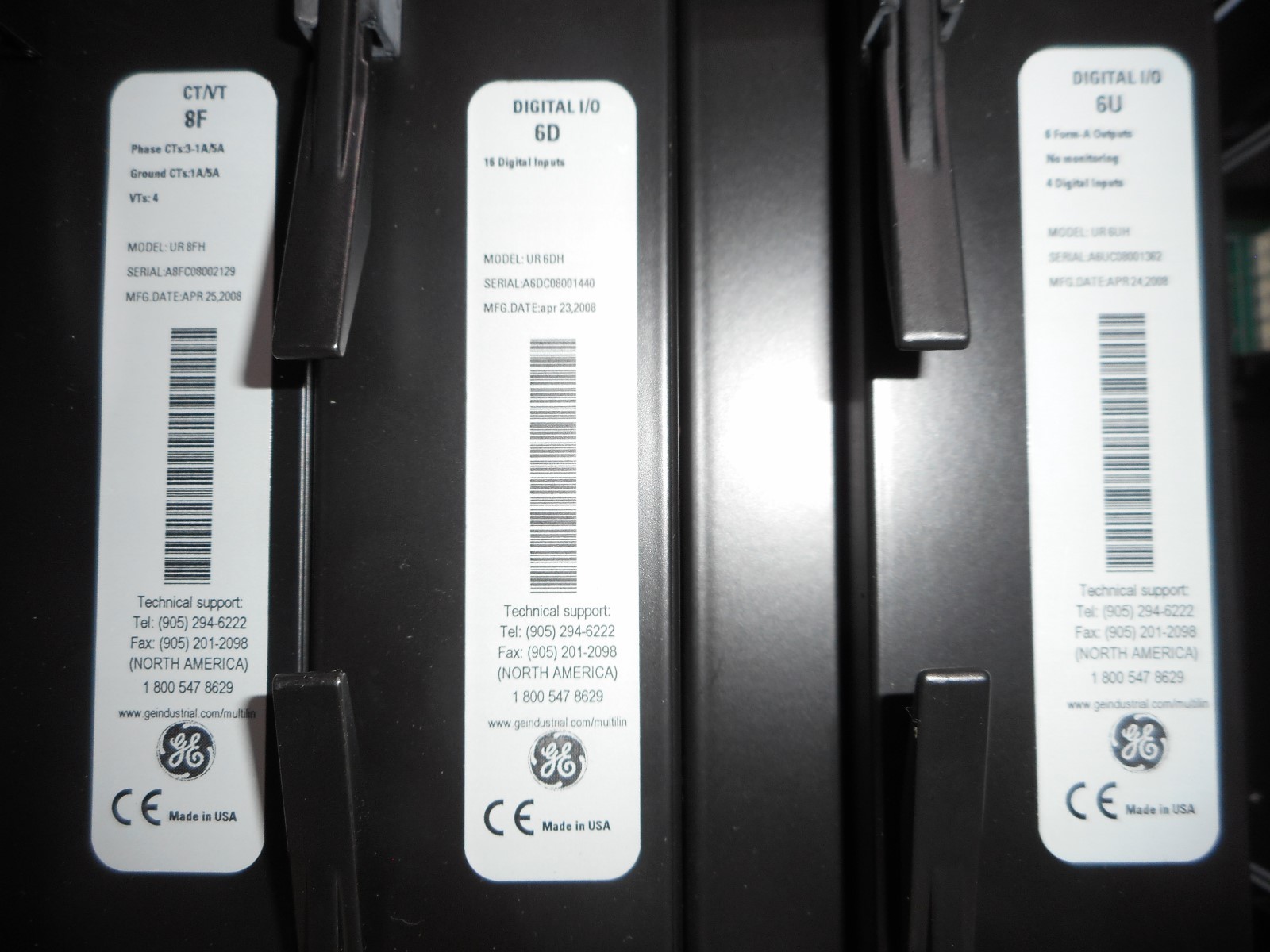 GE L90 LINE DIFFERENTIAL RELAY L90E-00-HCL-F8-H6D--L6U-NXX-SXX-UXX-W73 ...