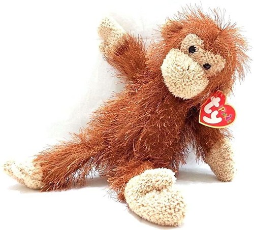 TY Beanie Zig Zag the Monkey Punkies Zig-zag 7" New | eBay