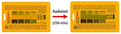 Rad Triage 50 Personal Radiation Detector for Wallet or Pocket, Nuclear ...