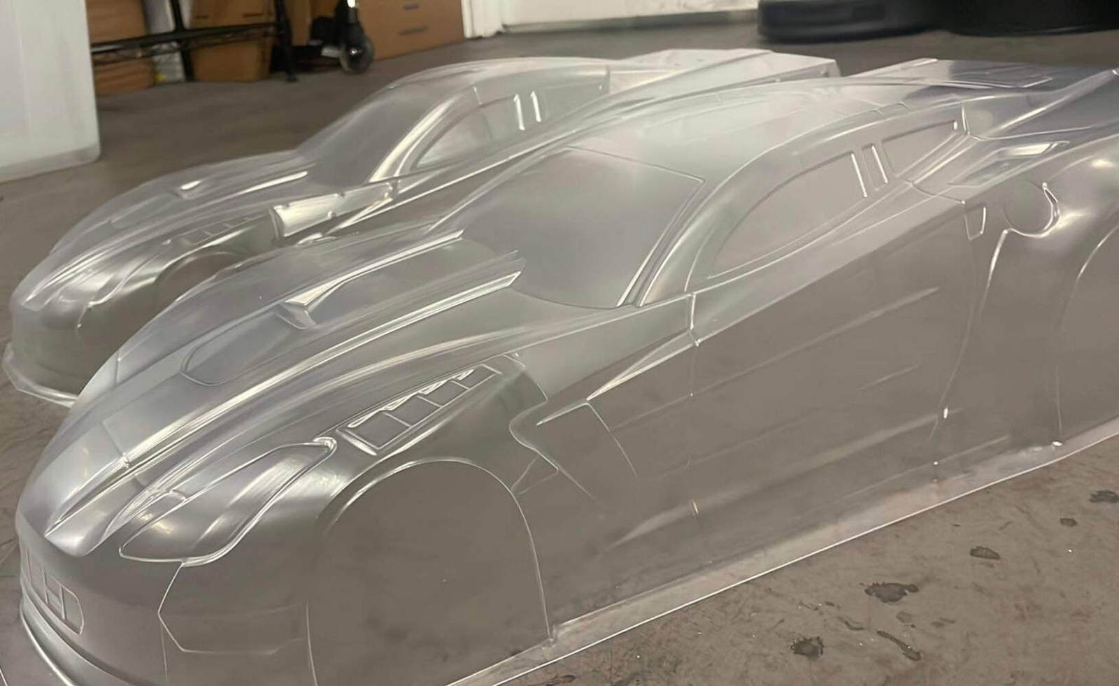 R1 WURKS DC1GTRAPID-2 GTC Rapid Drag Racing Body C7 Corvette Pro-Mod ...