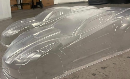 R1 WURKS DC1GTRAPID-2 GTC Rapid Drag Racing Body C7 Corvette Pro-Mod ...