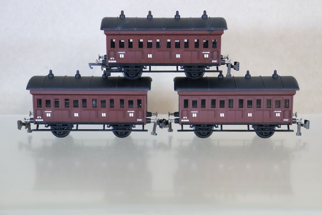 HO Scale Jouef 4501 ETAT French State Railways 2nd Class Coach ...