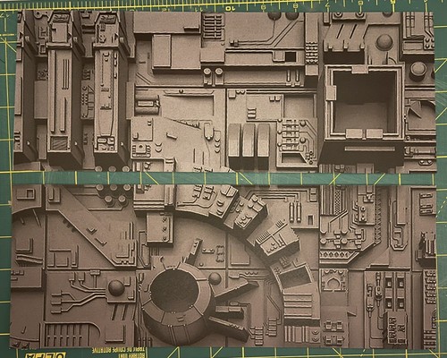 STAR WARS VINTAGE DEATH STAR PLAYSET REPLACEMENT PANELS Realistic Movie ...