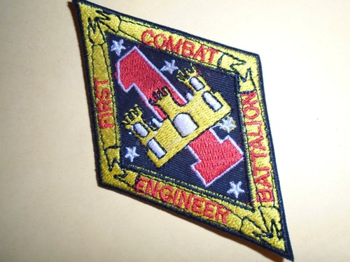 Vietnam War Patch USMC 1st FIRST COMBAT ENGINEER Battalion | eBay