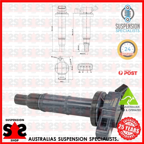 Ignition Coil Suit TOYOTA Avensis Verso 2.0 VVT-i (ACM20_, ACM20R ...