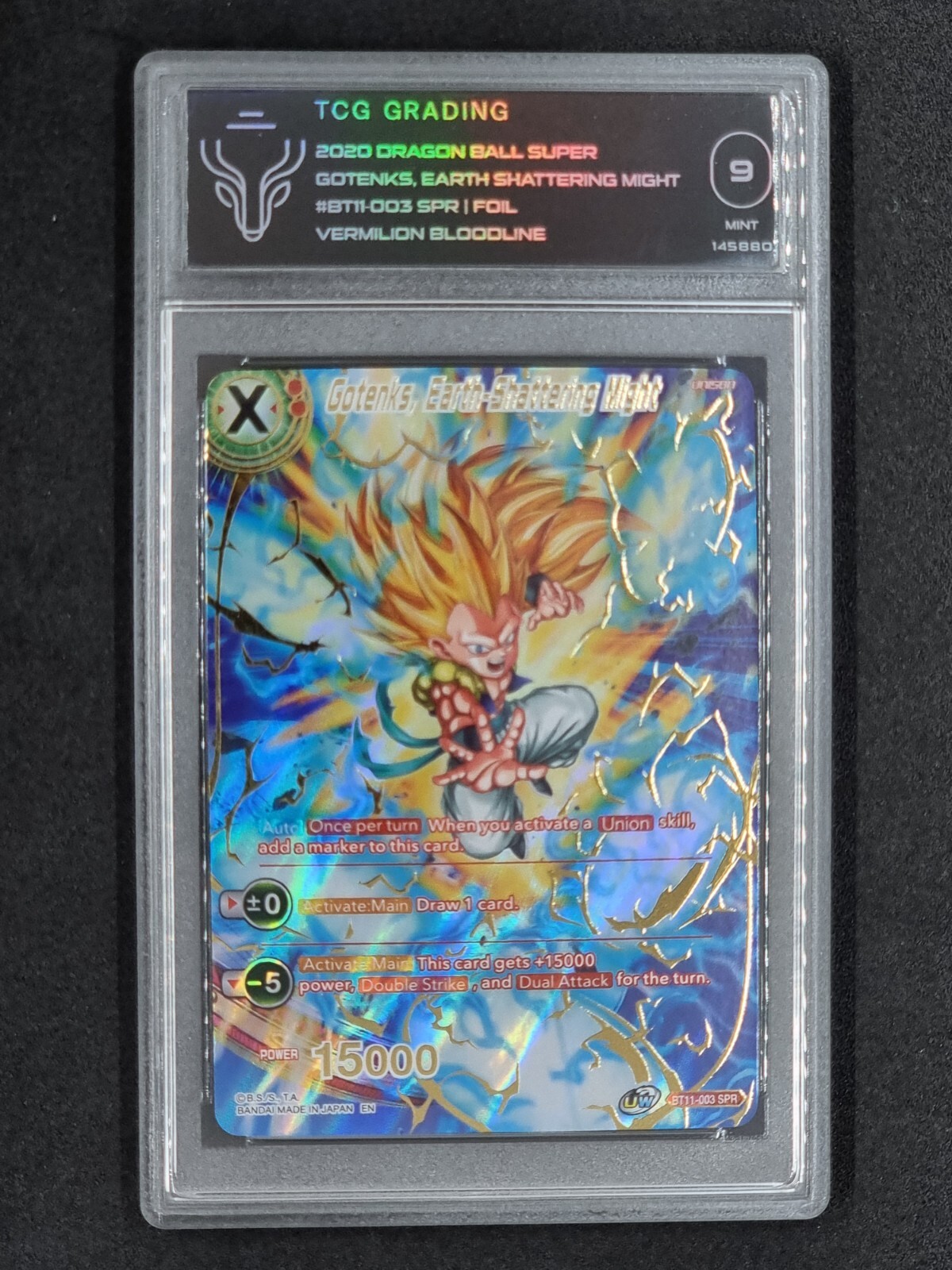 Dragon Ball Super TCG Gotenks, Earth Shattering Might BT11-033 SPR TCG Grading 9 | eBay Australia