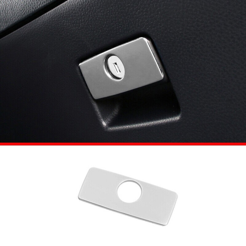 For Toyota Highlander Silver Steel Co-Pilot Storage Box Handle Cover ...