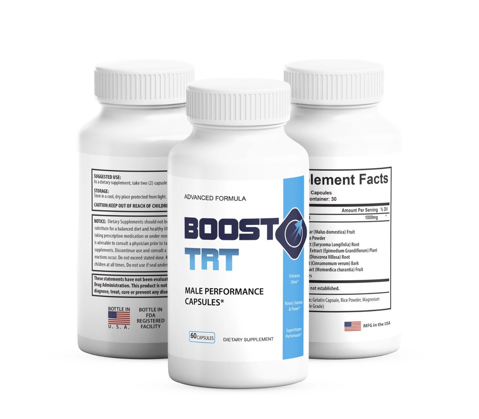 (3 Pack)Boost TRT Capsules, BoostTRT Male Performance Pills for Men ...