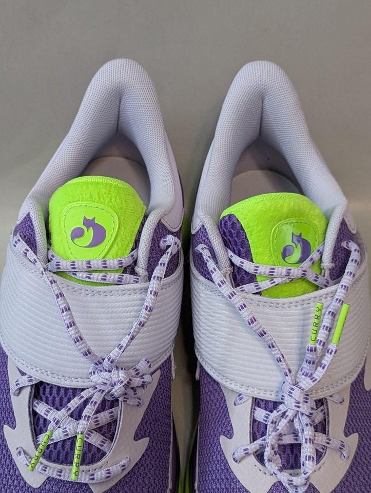 Under Armour Curry Fox 1 The Beam Basketball Shoes Mens 11 Purple ...