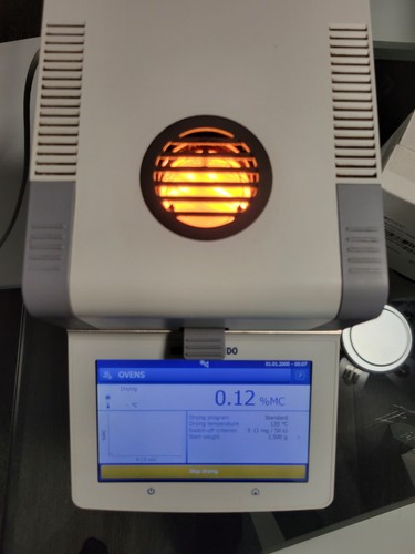 Mettler Toledo® HC103 Halogen Moisture Analyzer 101 g x 0.01 g | eBay