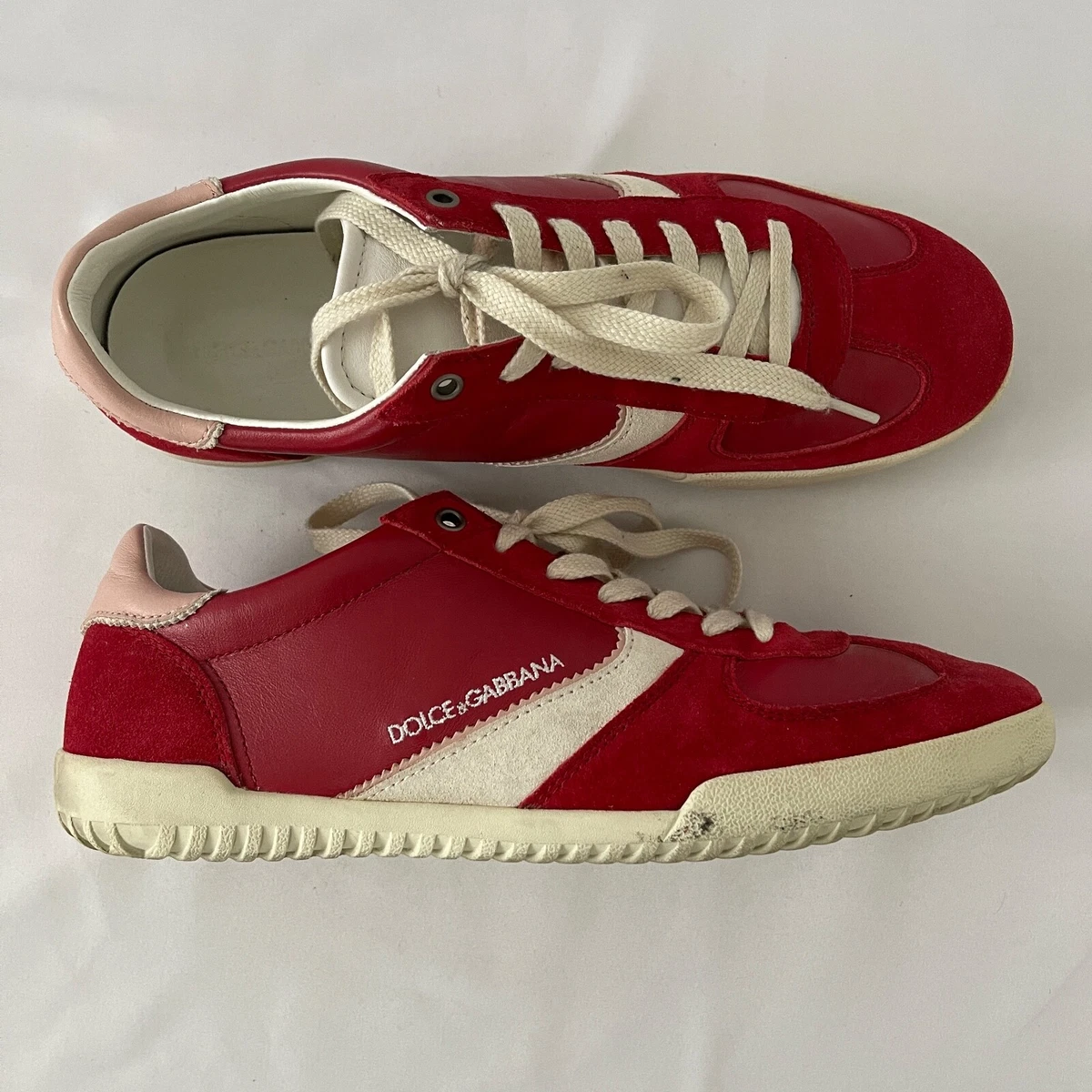 Dolce And Gabbana Sneakers Red