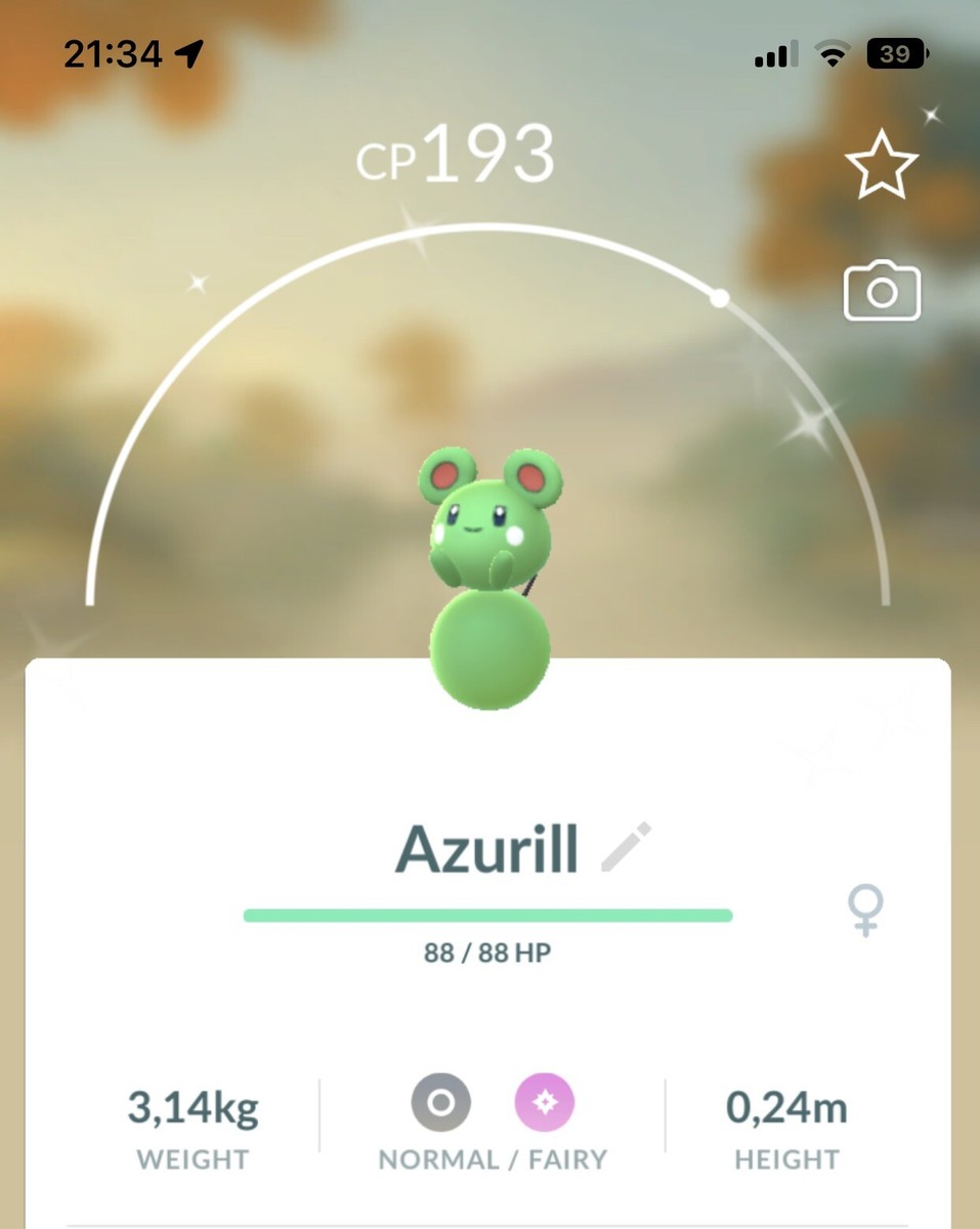 Shiny Azurill Azumarill | Video Games Fanon Wiki | Fandom