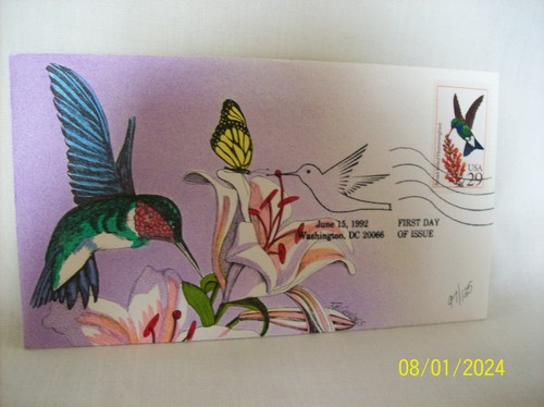 Geerlings first day cover for Broad Billed Hummingbird 1992 97/125 | eBay