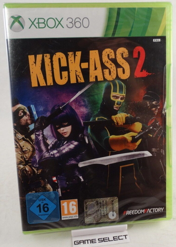 Kick-Ass 2 Kickass II Microsoft Xbox 360 Pal Eu Eur ita Italian New ...