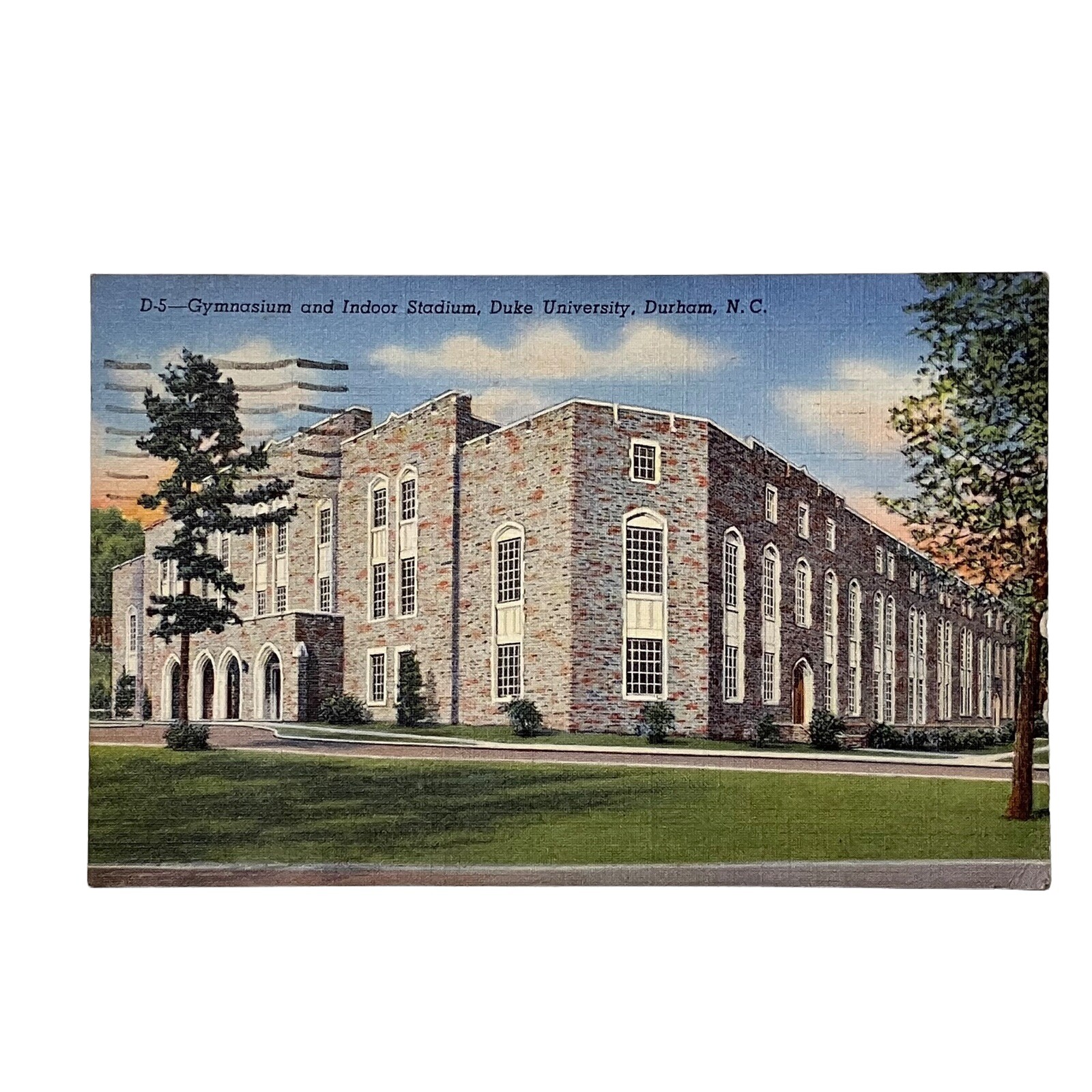 Duke University Durham North Carolina Vintage 1950s Linen Postcards Lot ...