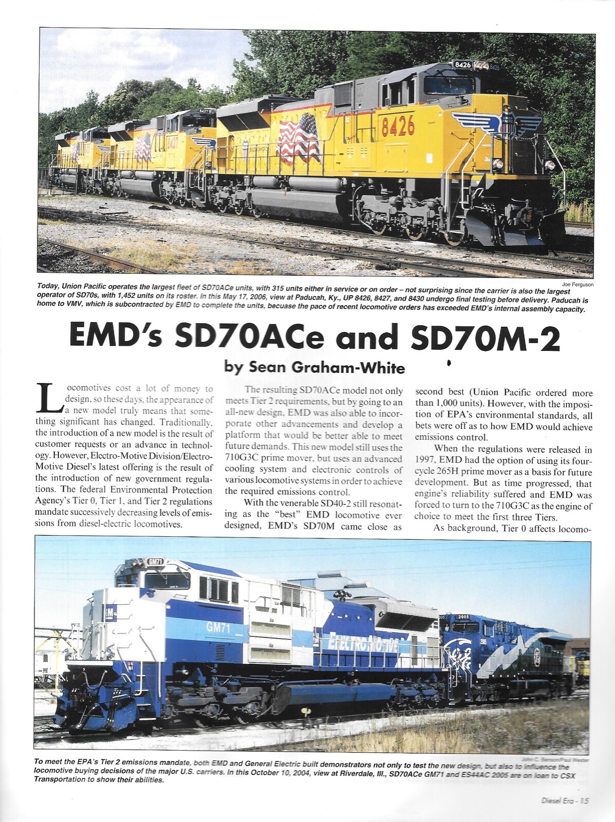 Diesel Era V18 N4 Seaboard System's SD50 EMD SW1200 SD70ACe SD70M-2 ...