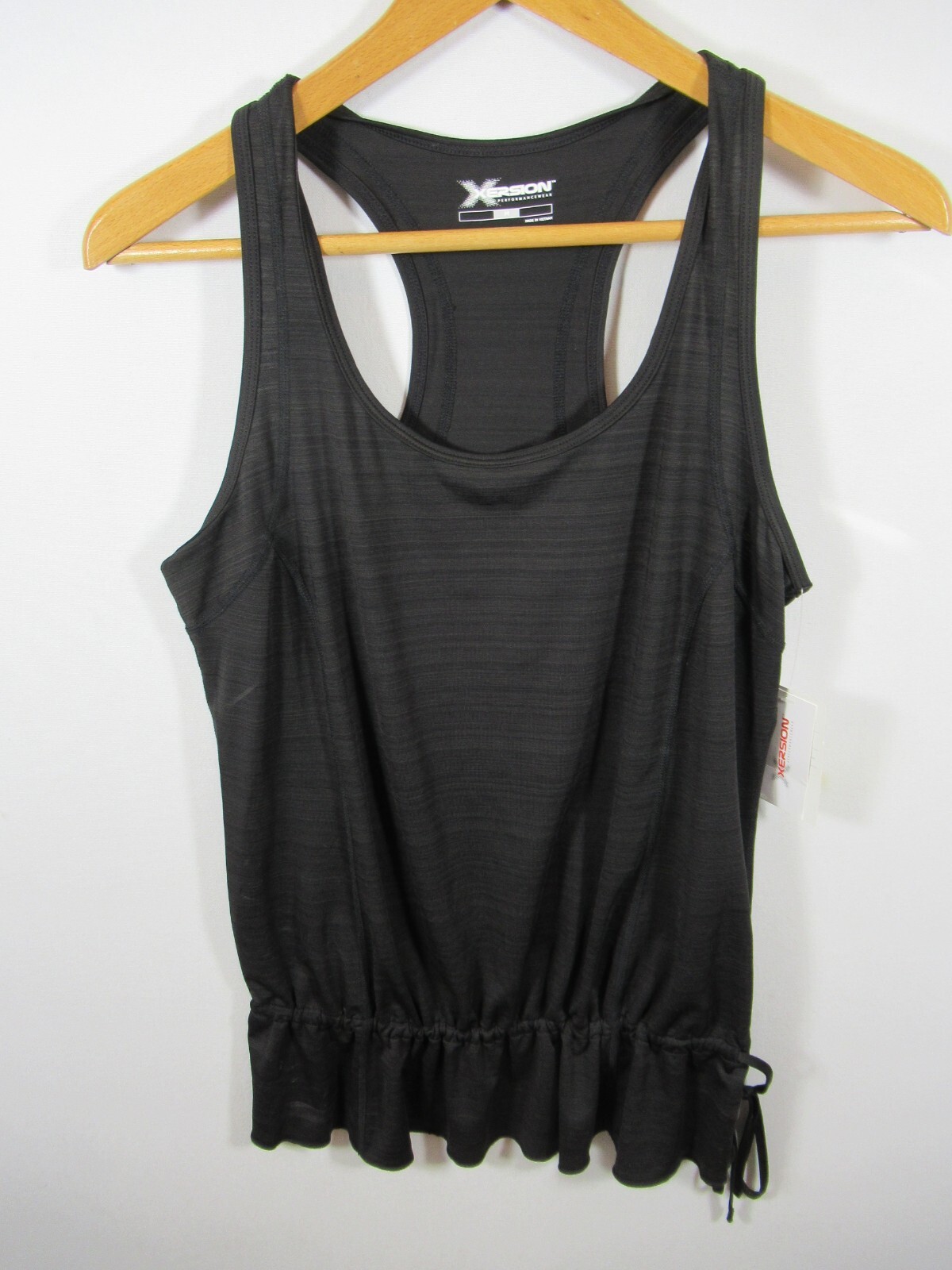 NEW Xersion Racerback Tank Top Women M Loose Fit Black Activewear | eBay