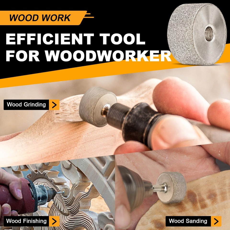 Diamond Sanding Bits for Dremel Rotary Tool, Grinding Stone Sanding ...