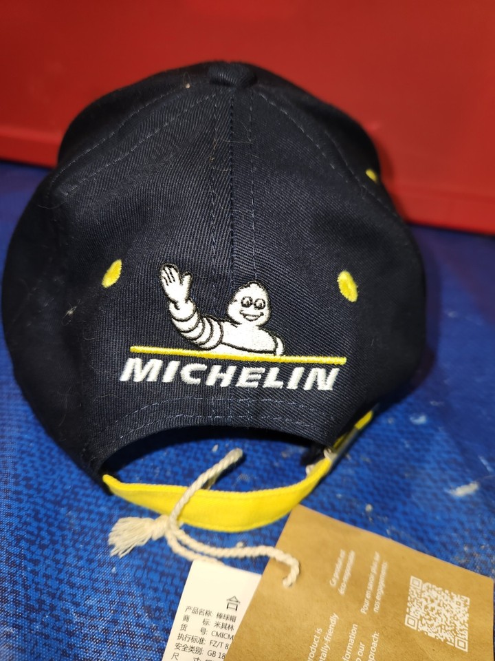 Michelin Tire Company Logo Michelin Man Tires Ball Cap Adjustable Back ...