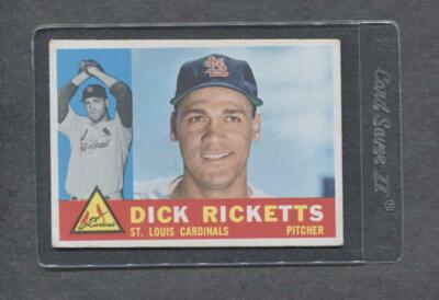 1960 Topps #236 Dick Ricketts (Cardinals) Vg-Ex A3 | eBay