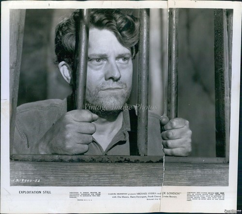 1944 Photo Actor Michael O'Shea In Title Role Of Biography Jack London Movie 7X9 | eBay