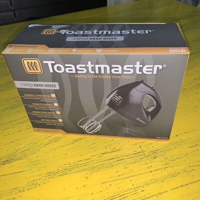 Toastmaster Black 5 Speed Hand Mixer | eBay