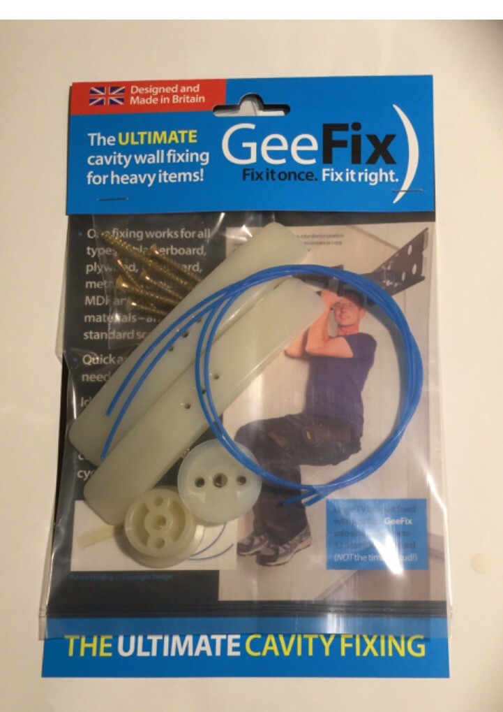 GeeFix Plasterboard Cavity Wall Fixings - 4 Pieces for sale online | eBay